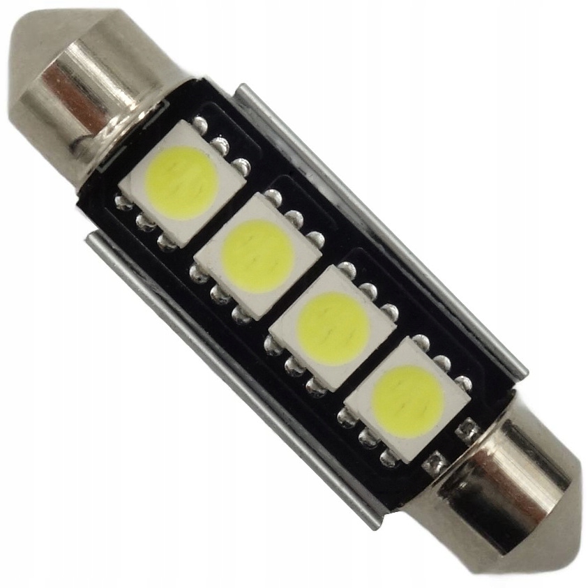 Dioda LED C5W 42mm 4x smd 5050 CANBUS rurka 12V 5906288902010 za 5.66PLN z Bielsko-Biała ...