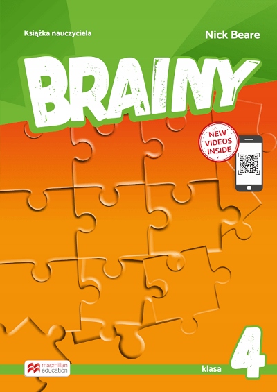 BRAINY KSIĄZKA NAUCZYCIELA klasa 4 teachers book płyty class cd audio ...