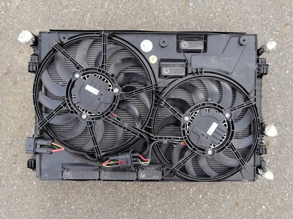 Komplet Chłodnic Vw Arteon Vw T-Roc Passat B8 Tdi 3Q0959455 3Q0959455A ...