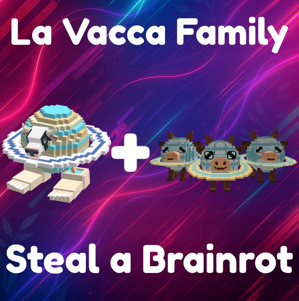 La Vacca Family w Steal a Brainrot |Brainrot gra|Roblox| | Wrocław ...