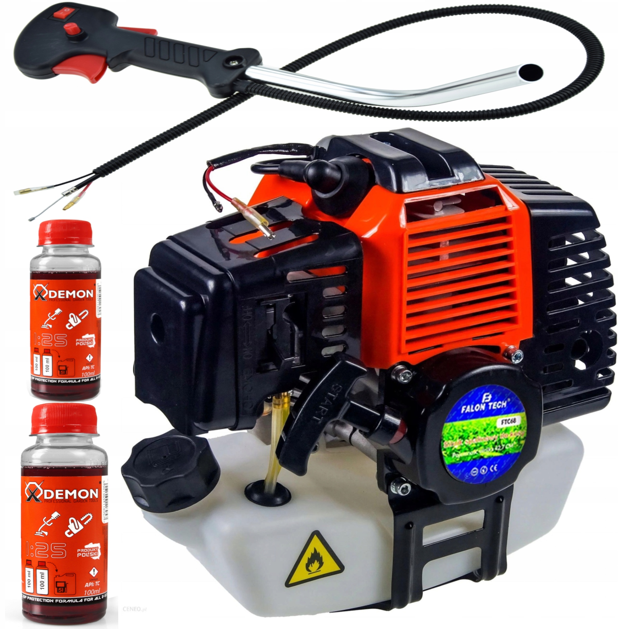 SILNIK DO KOSY SPALINOWEJ PODKASZARKI 2X OLEJ DEMON NAC WYKASZARKA KOSA (6957603749918) • Cena ...