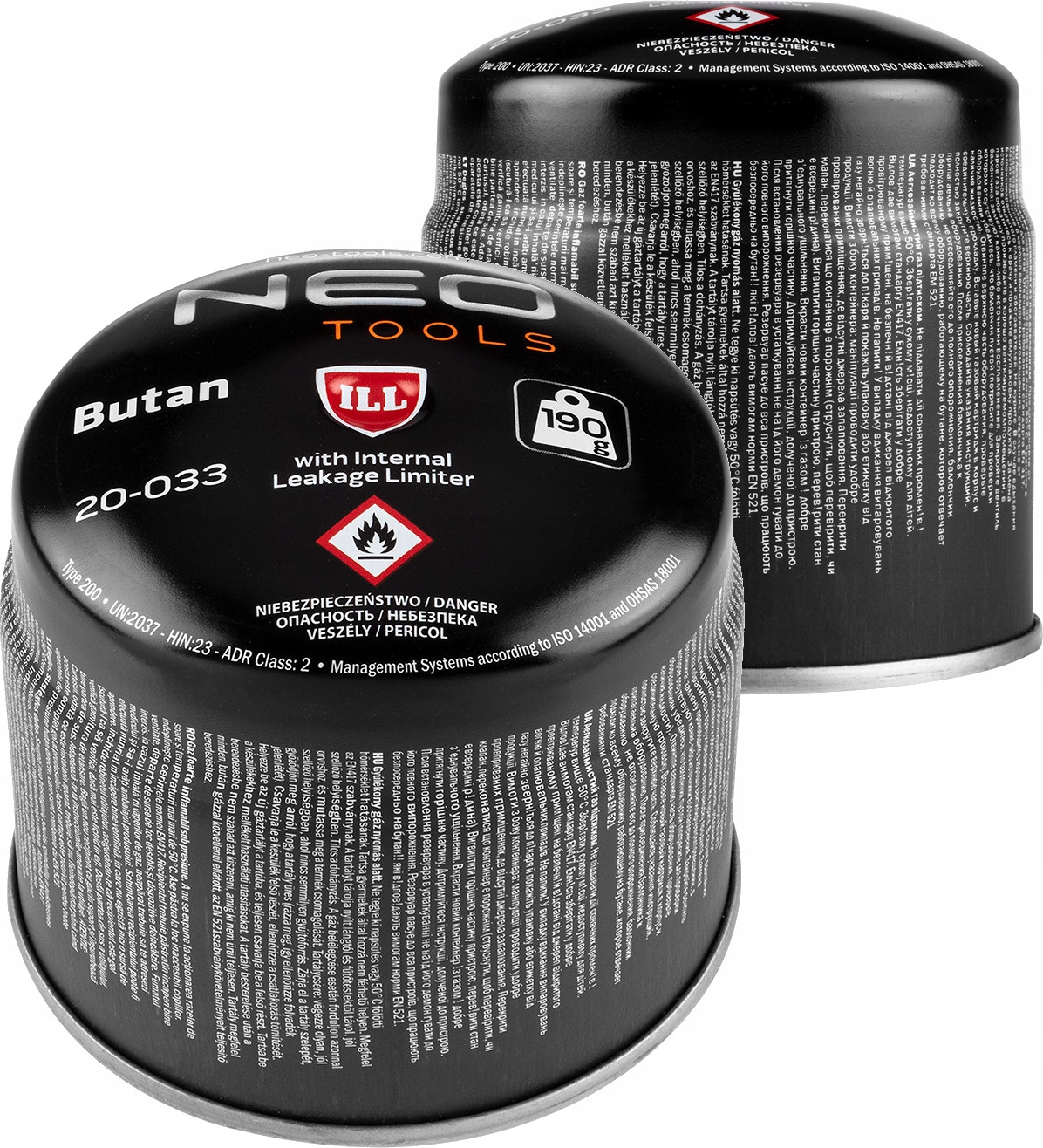 NEO NABÓJ GAZOWY KARTUSZ GAZ DO PALNIKA 190g - 5907558468939 - 12551257702 - Allegro