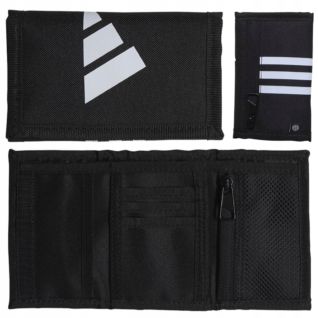 Adidas portfel poliester czarny - uniseks (4066751200331) • Cena ...