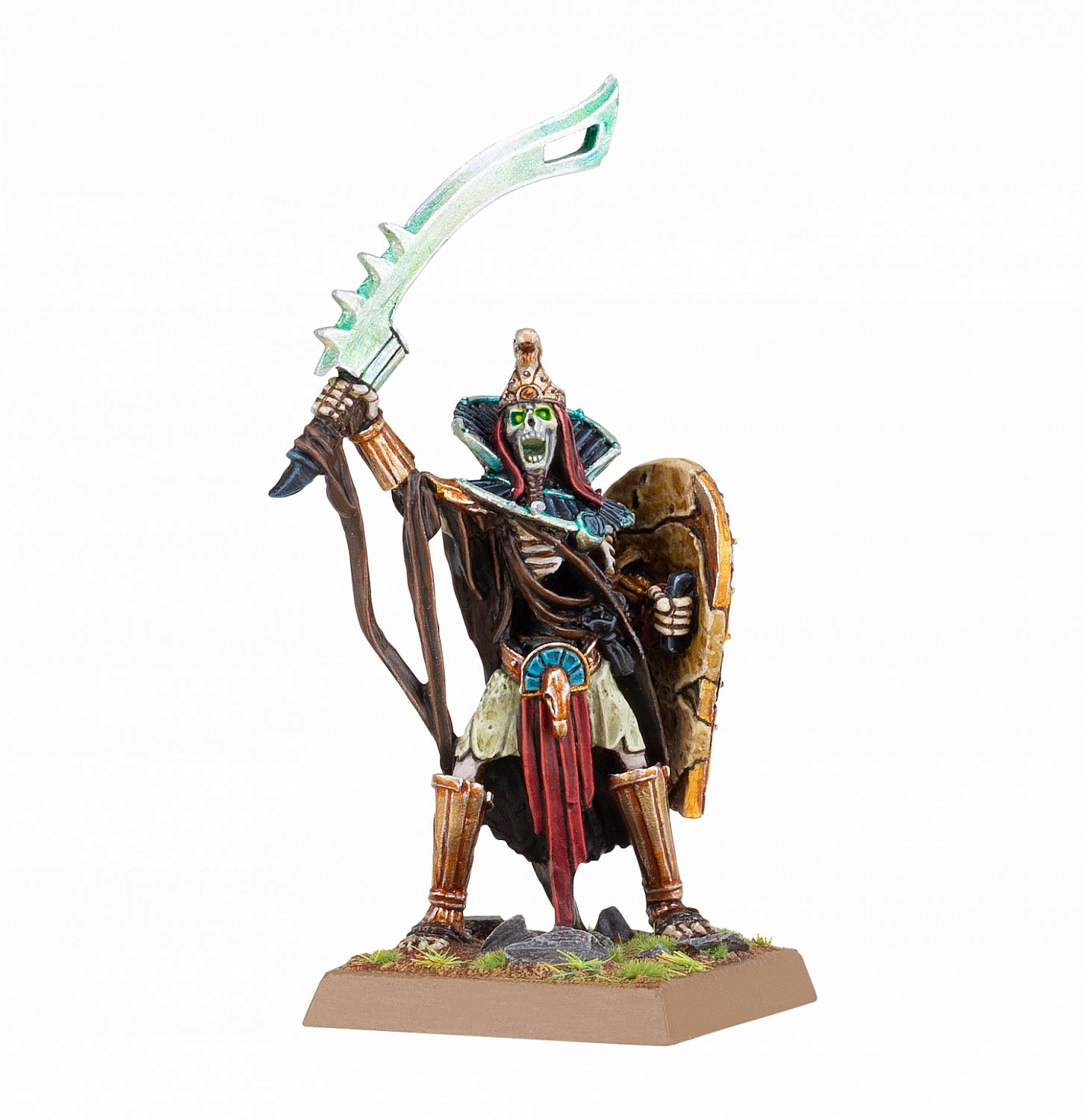 Tomb King with Sword and Shield | Tomb Kings The Old World Fantasy ...