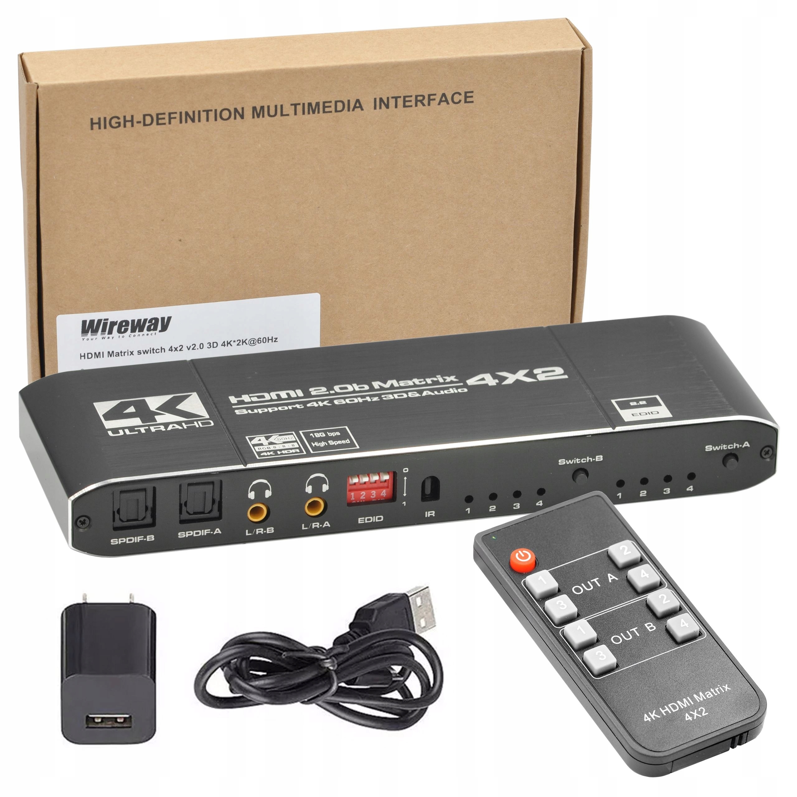 Kabel WireWay WW411024 HDMI - HDMI 0 m - Sklep, Opinie, Cena w Allegro