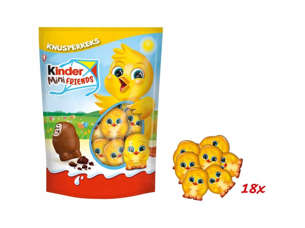 Kinder Mini Friends Czekoladki kurczaczki 122g 15150038021 - Allegro.pl