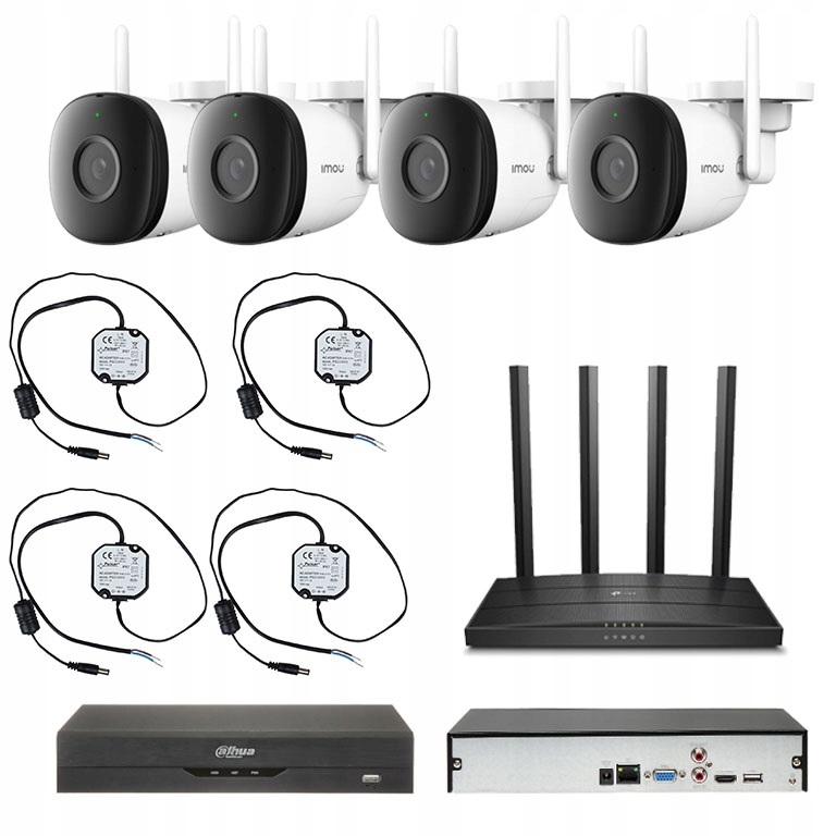 ZESTAW MONITORINGU IMOU WIFI IP 2MPX - Sklep, Opinie, Cena w Allegro