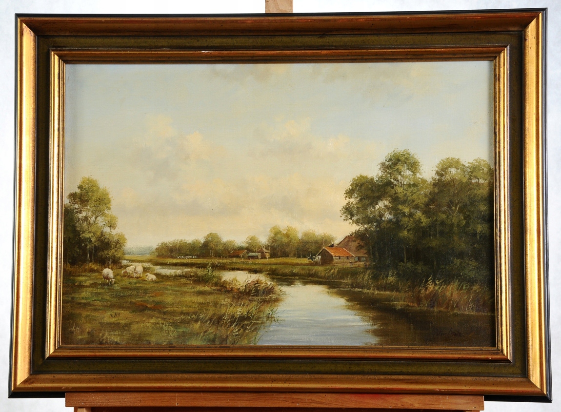 PETER MOTZ (1934-2003) NAJPIĘKNIEJSZY OBRAZ OLEJNY 15233401708 - Allegro.pl