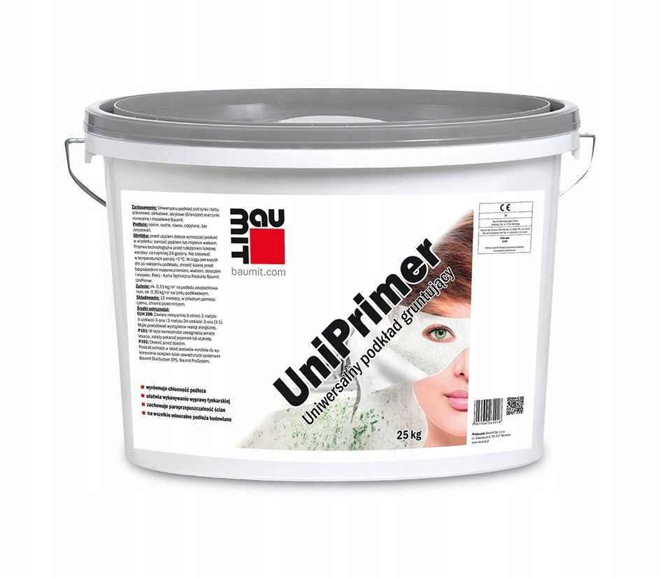 Baumit UniPrimer Podkład gruntujący 25 KG (5907534262018) • Cena, Opinie • Środki do gruntowania ...