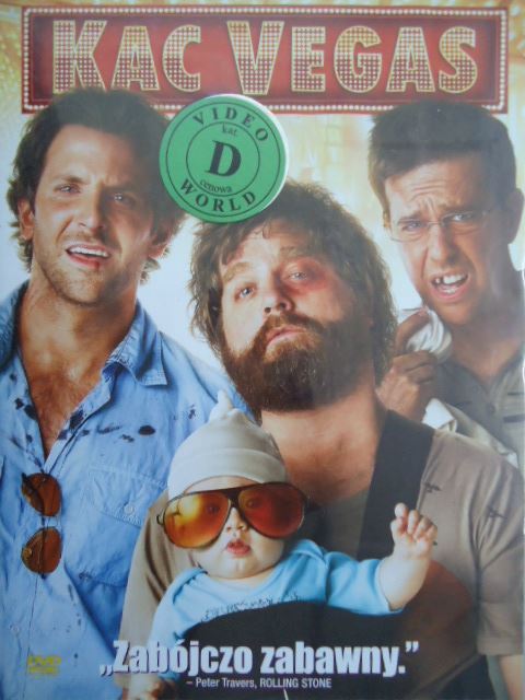 Kac vegas płyta DVD • Cena, Opinie - Allegro