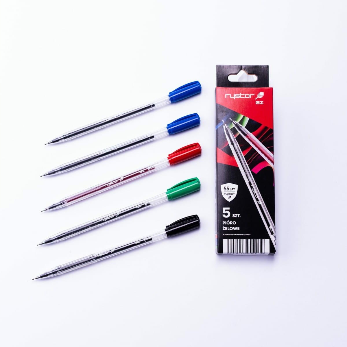 Długopis żelowy wielokolorowy Rystor (5907548919939) • Cena, Opinie ...
