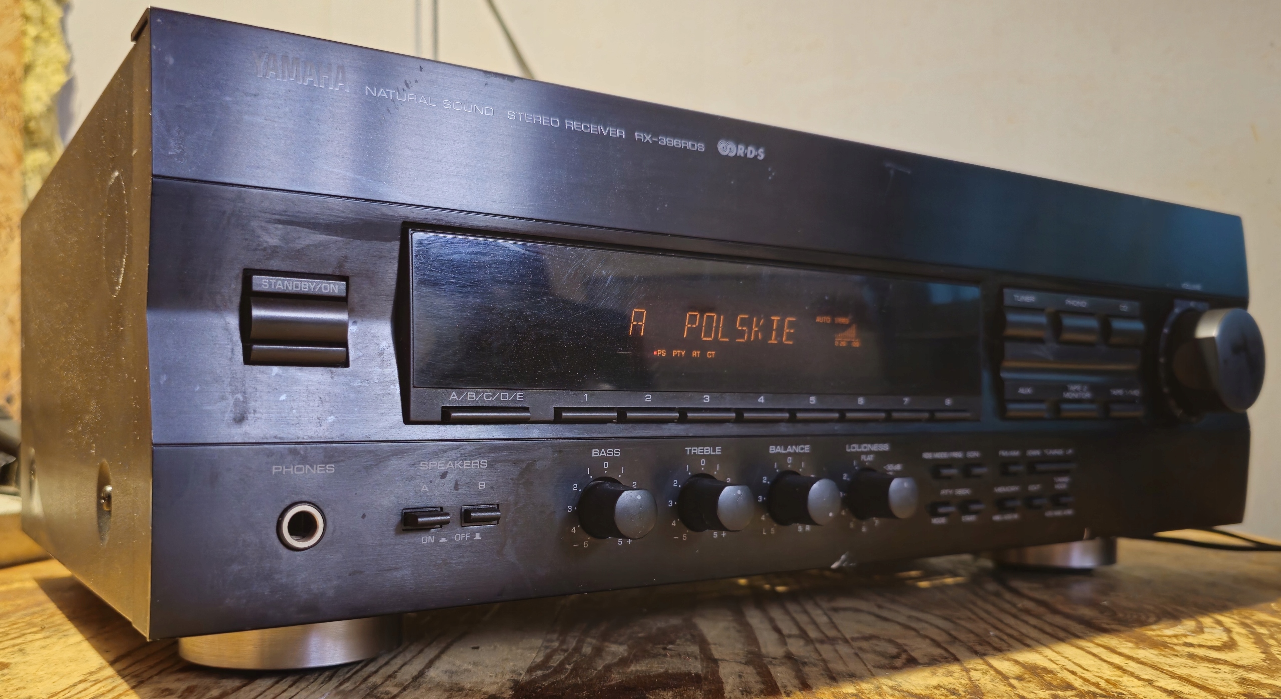 Amplituner Yamaha RX-396RDS 2.0 czarny - Sklep, Opinie, Cena w Allegro