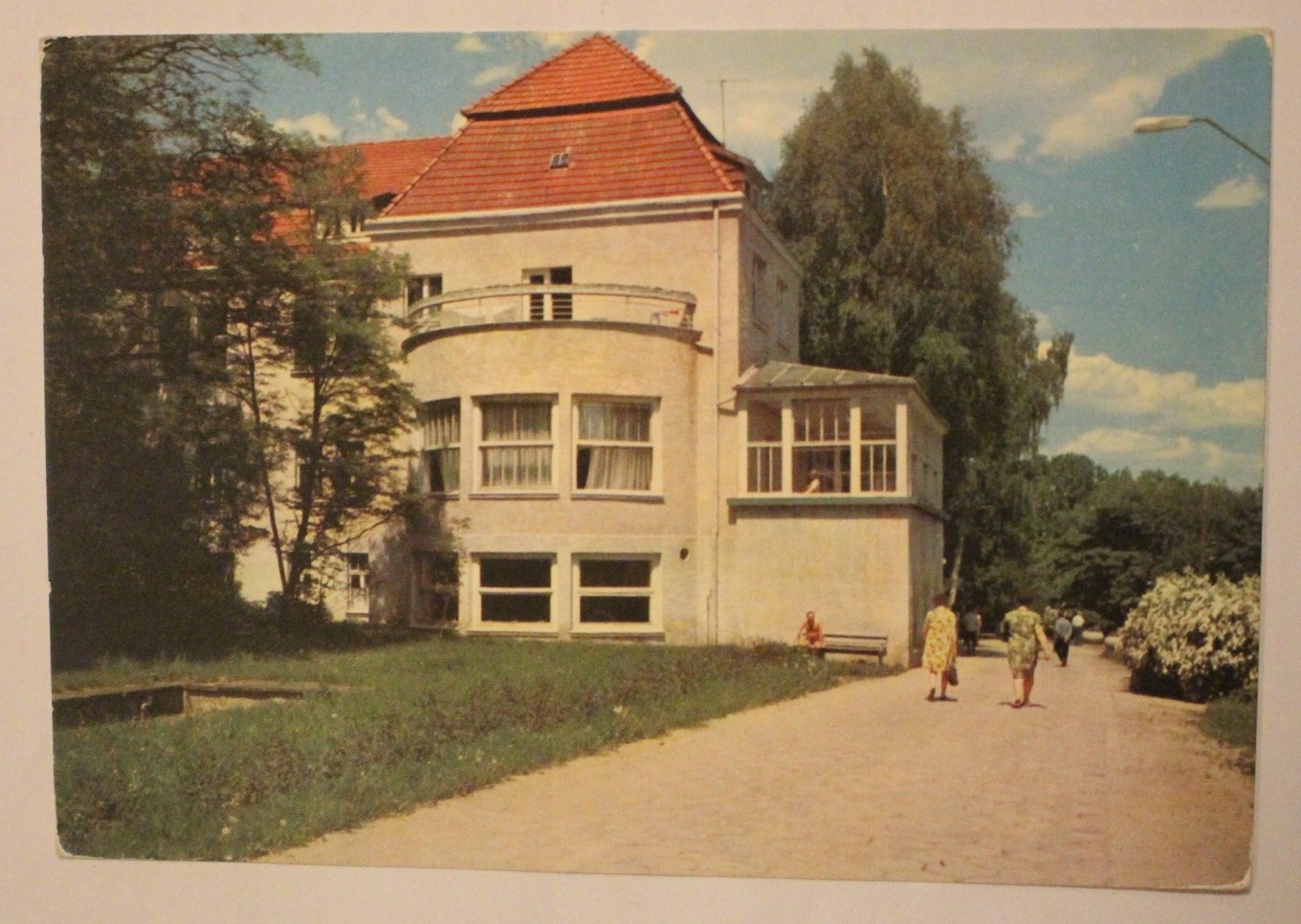 POŁCZYN ZDRÓJ. Sanatorium "Borkowo", CZYSTA, RZADSZA ODMIANA, 1969 rok ...