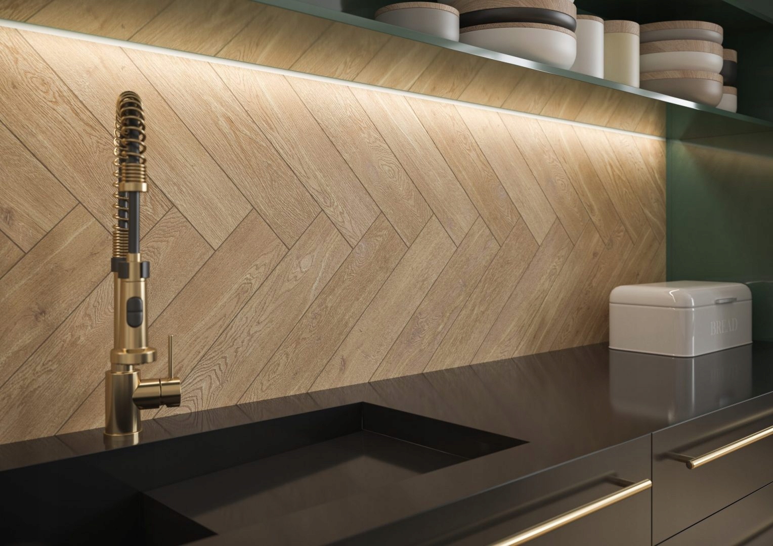 PŁYTKI DREWNOPODOBNE JODEŁKA 11x60 Honey brown 12834961302 - Allegro.pl