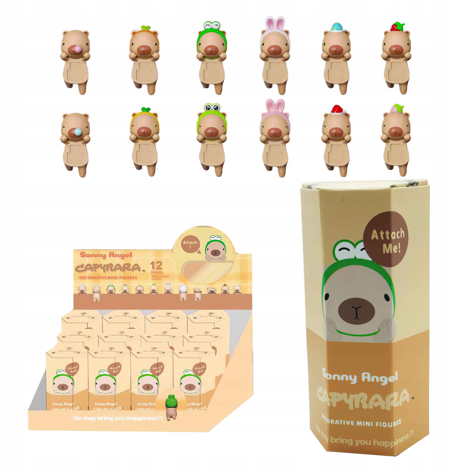 HIPPERS KAPIBARA CAPYBARA MINI LALECZKA ZAWIESZKA NA TELEFON SONNY ...