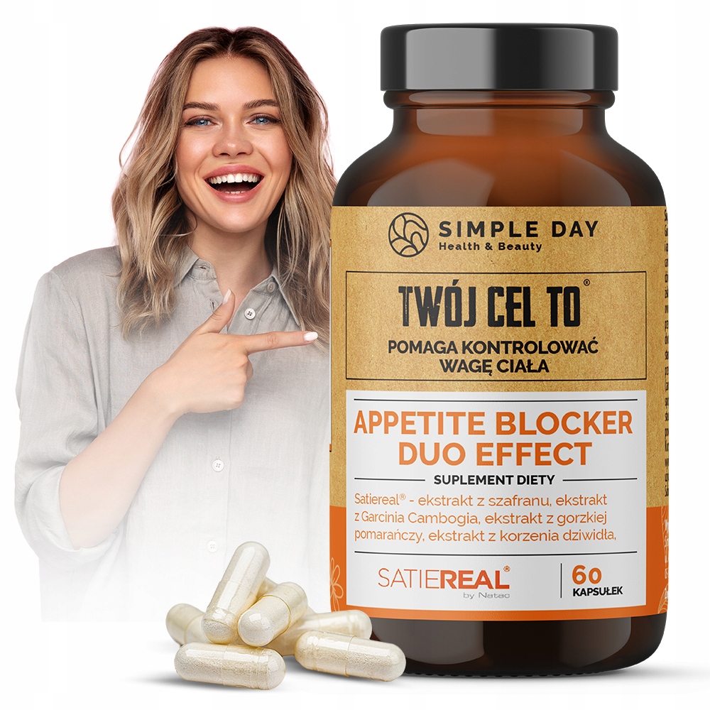 APPETITE BLOCKER SATIEREAL ODCHUDZANIE REDUKCJA APETYT METABOLIZM 60 ... APPETITE BLOCKER SATIEREAL ODCHUDZANIE REDUKCJA APETYT METABOLIZM 60 ...