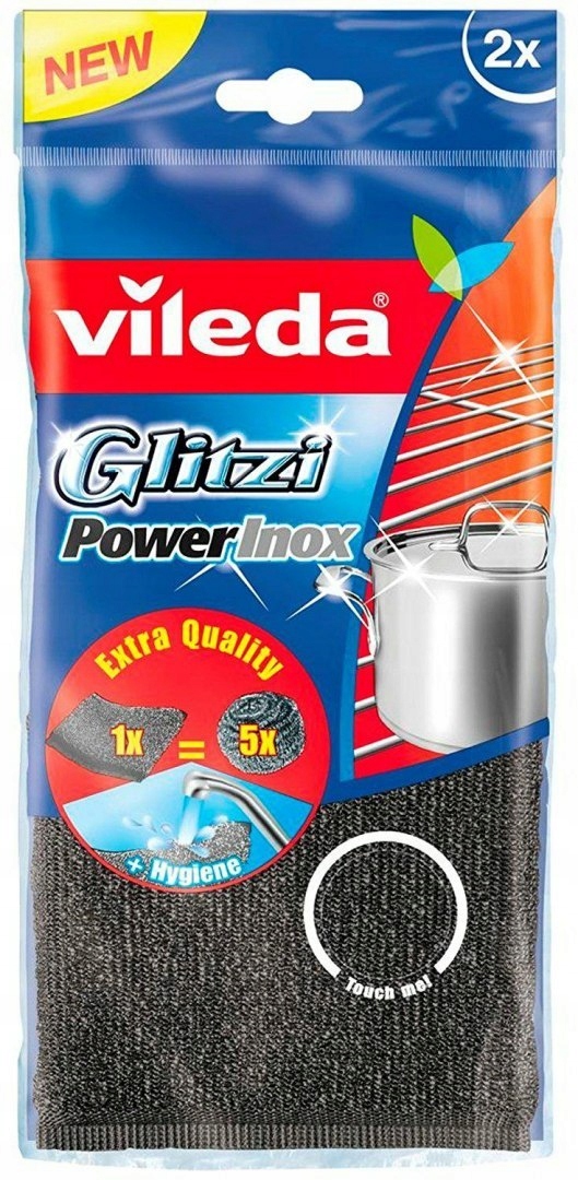 Vileda Glitzi Power Inox - Niska cena na Allegro