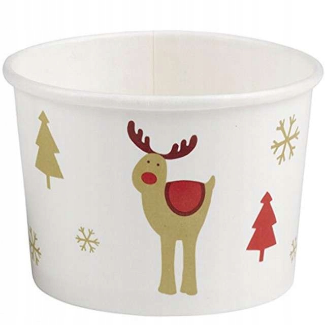 Kubeczki papierowe Rocking Rudolf 260 ml 8 sztuk - porównaj ceny ...
