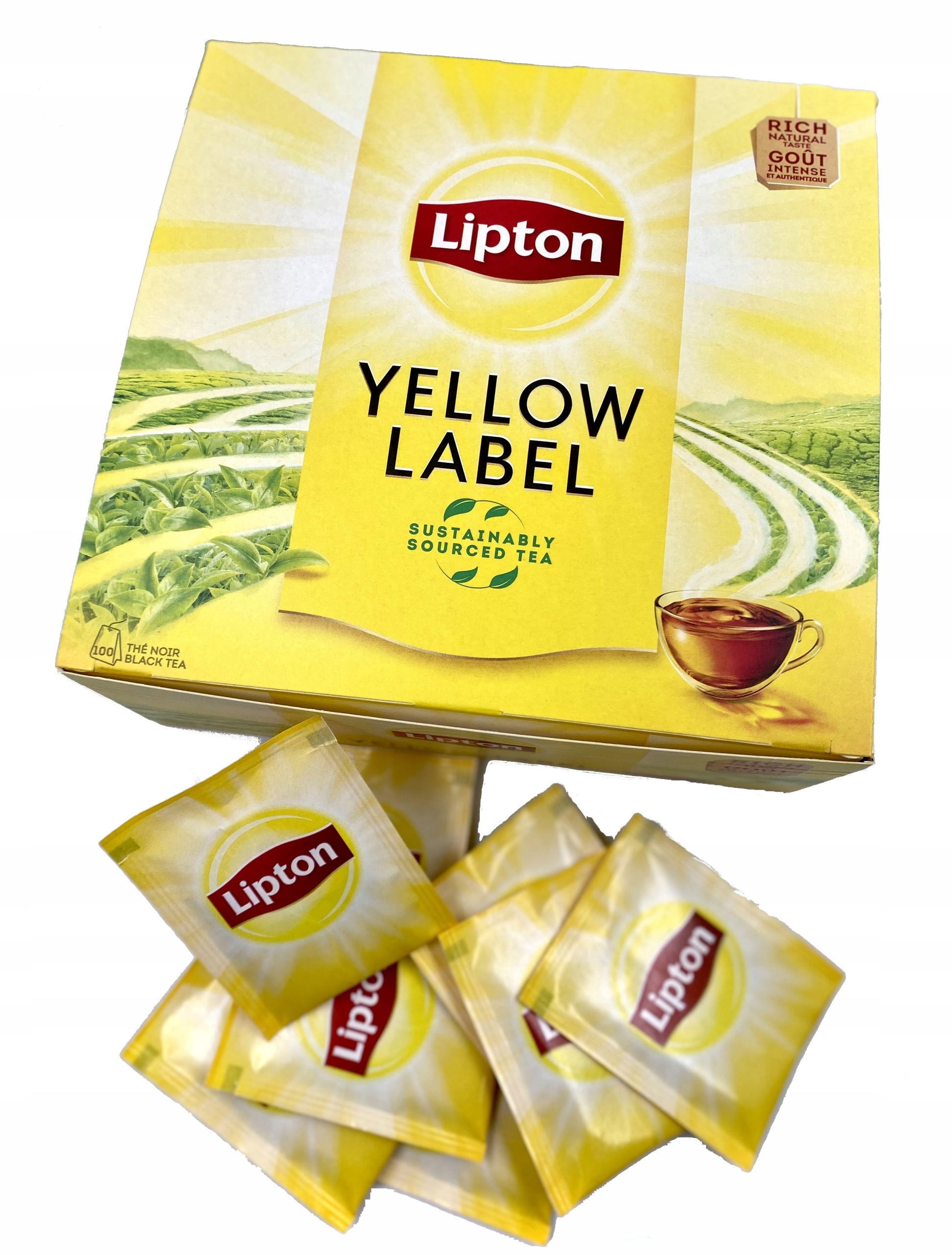 Herbata czarna ekspresowa Lipton 100 x 2g ( 200 g ) w kopertach ... Herbata czarna ekspresowa Lipton 100 x 2g ( 200 g ) w kopertach ...