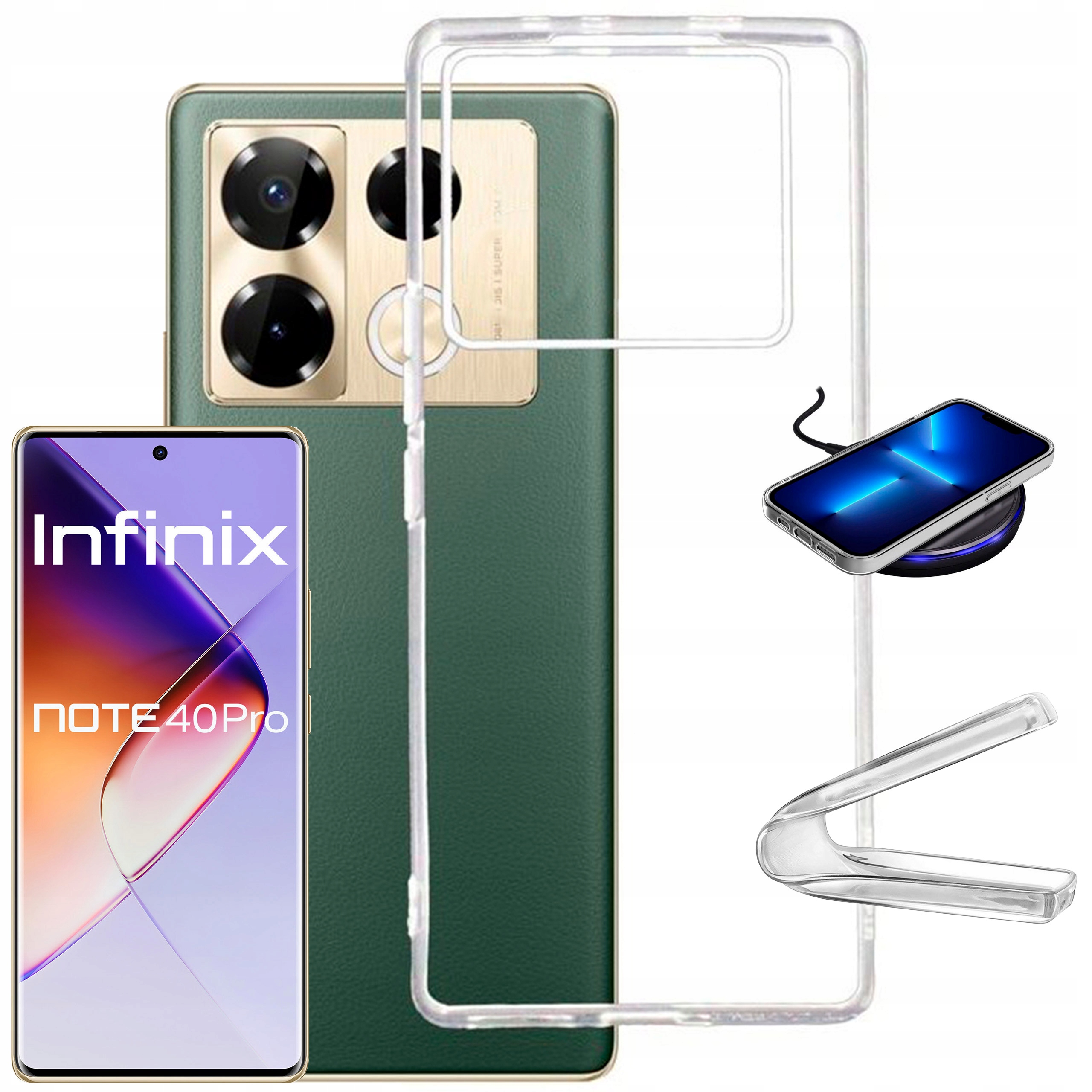 Plecki GUTCASE do Infinix NOTE 40 Pro bezbarwny - Sklep, Opinie, Cena w ...