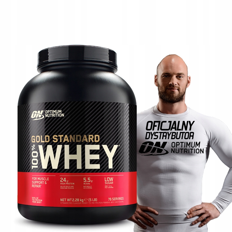 ON OPTIMUM 100% WHEY GOLD STANDARD 2270g Naturalny Bezsmakowy Mix WPC WPI - 5060469988269 ...