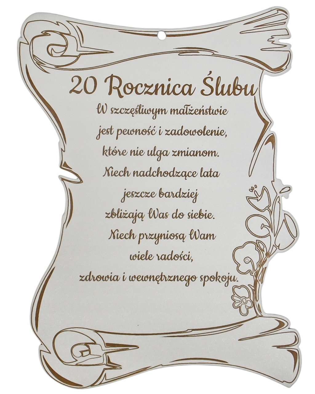 Dyplom na 20 Rocznicę Ślubu (ASzDNRŚ) • Cena, Opinie • Zabawne gadżety ...