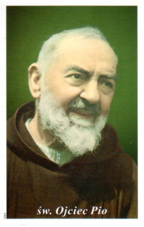 Obrazek św. Ojciec Pio. Modlitwa do... • Cena, Opinie • Obrazki i obrazy 15409691558 • Allegro