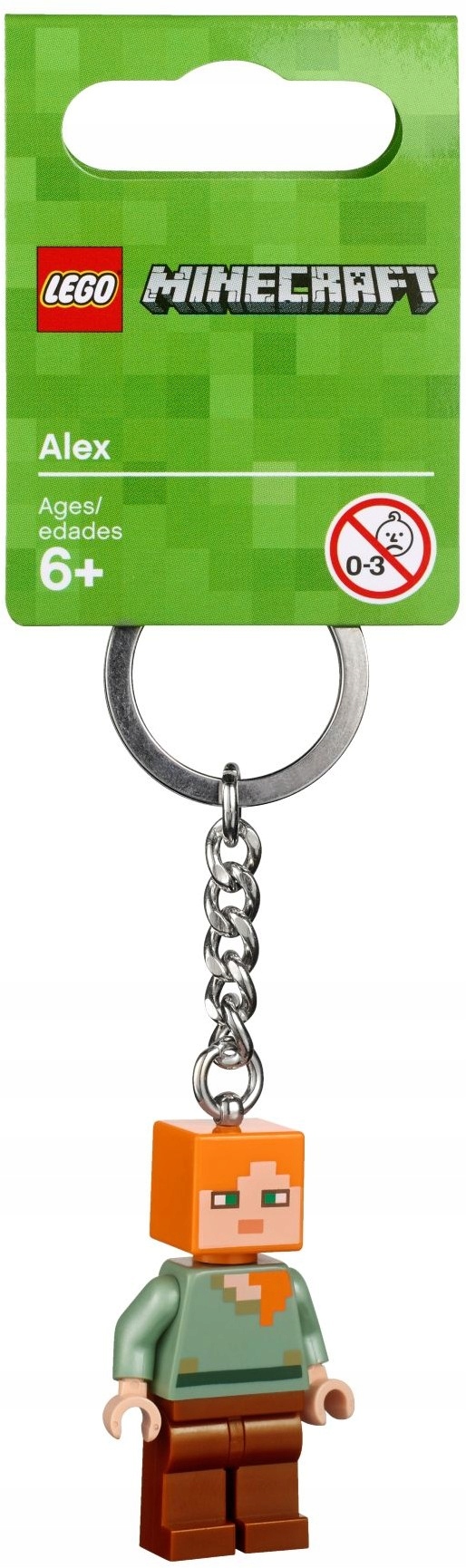 LEGO Minecraft Alex Key Chain brelok 853819 (673419287135) • Cena ...