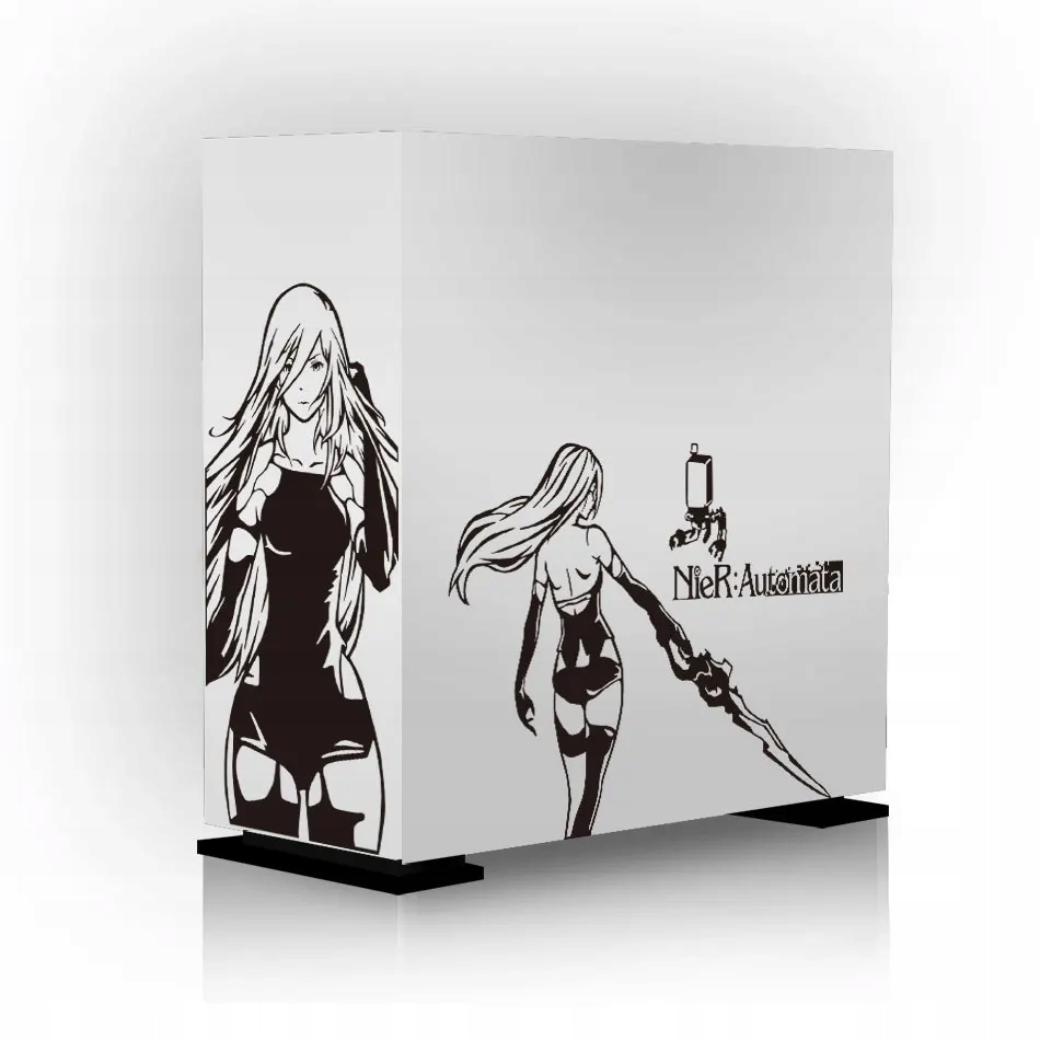 NieR:Automata ATX Gaming PC Case Stickers Mid Tower Computer Decorative ...
