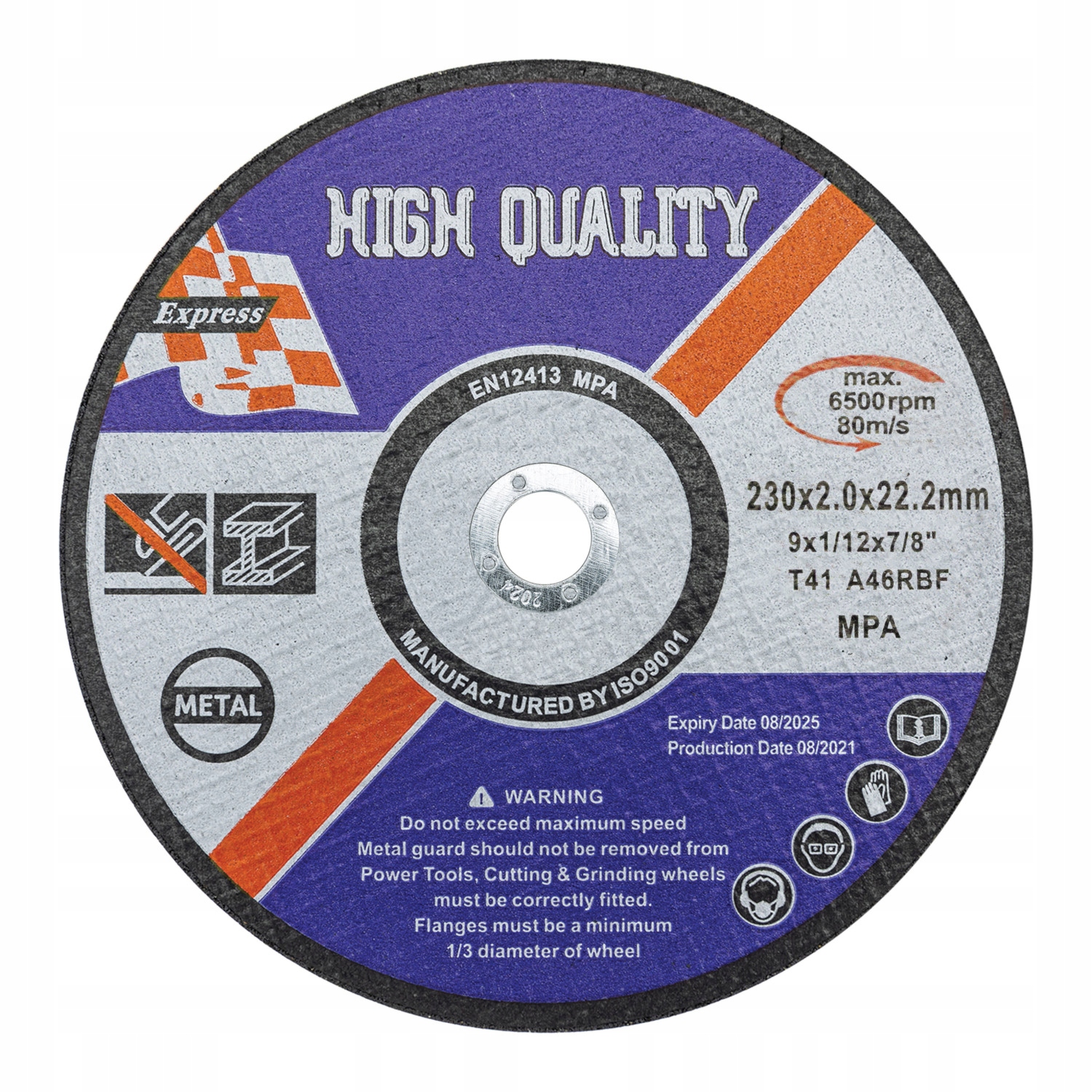 Vágókorong fém vágókorong 115x1 5db erős - Allegro