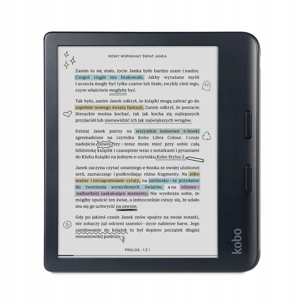 Czytnik Kobo Libra Colour 32 GB 7 " czarny - Sklep, Opinie, Cena w Allegro