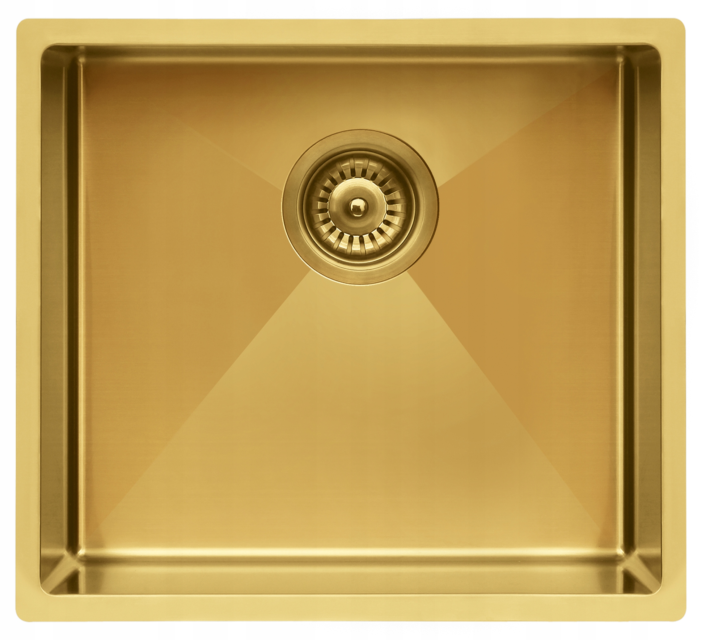 Zlewozmywak jednokomorowy Berg QUADRO stal brązowy (5903887311809 ...