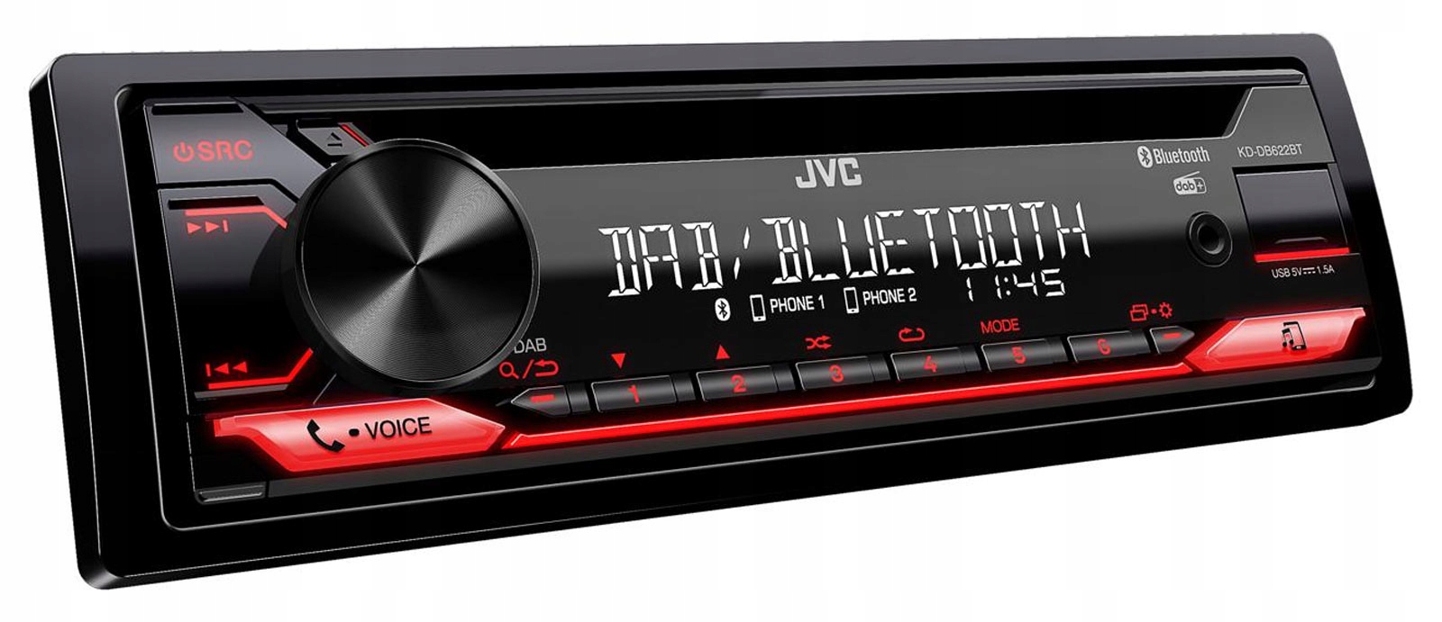 JVC KD-DB622BT radio samochodowe CD Bluetooth MP3 DAB+ - Carhifi24 - - Sklep, Opinie, Cena w Allegro