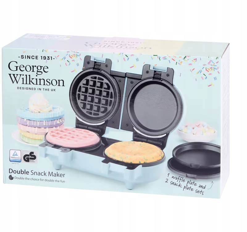 George Wilkinson Double Snack Maker Podwójny opiekacz do przekąsek ...