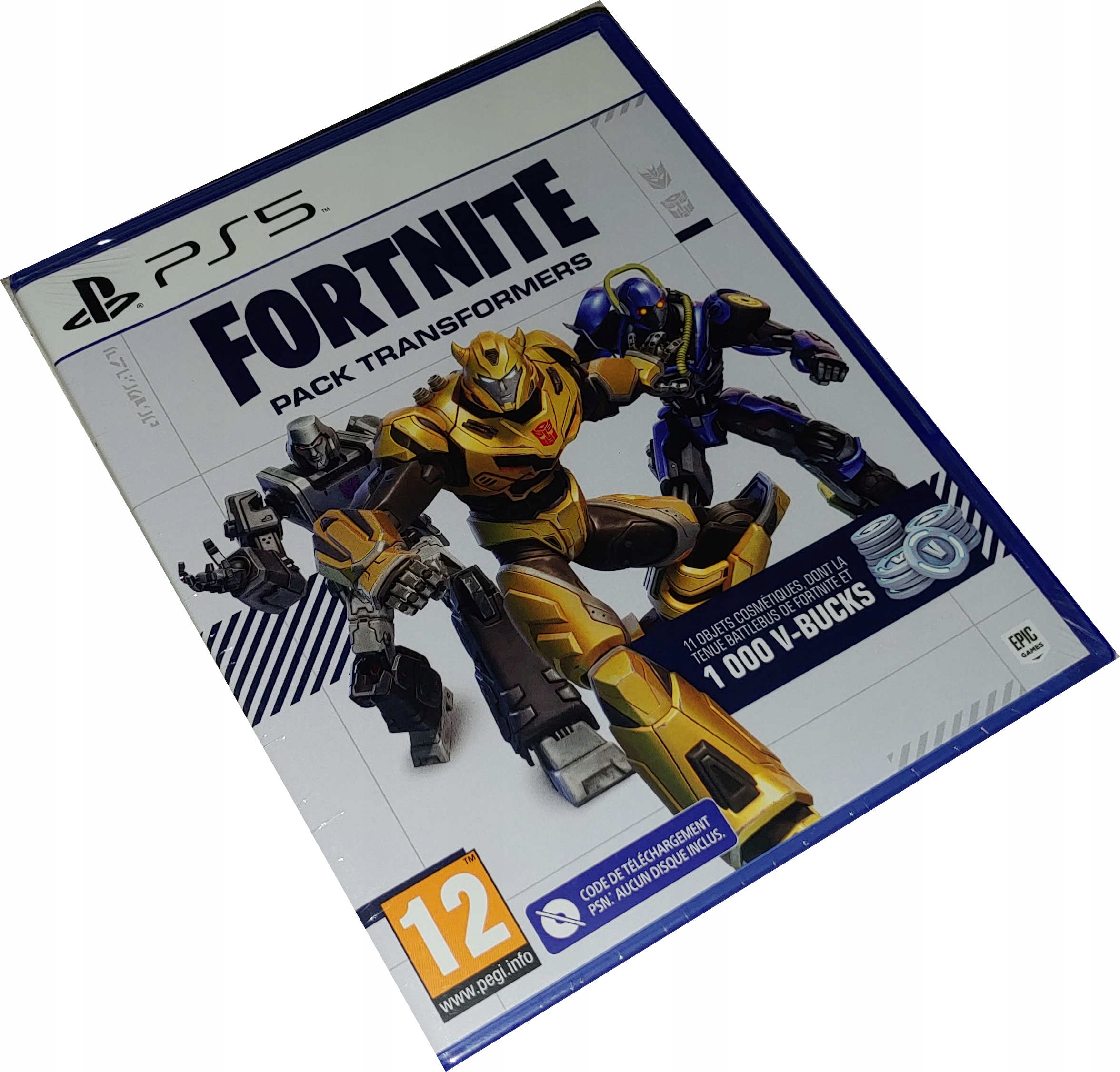 Fortnite Transformers Pack PlayStation 5 (PS5) pudełkowa - Stan: Nowy ...