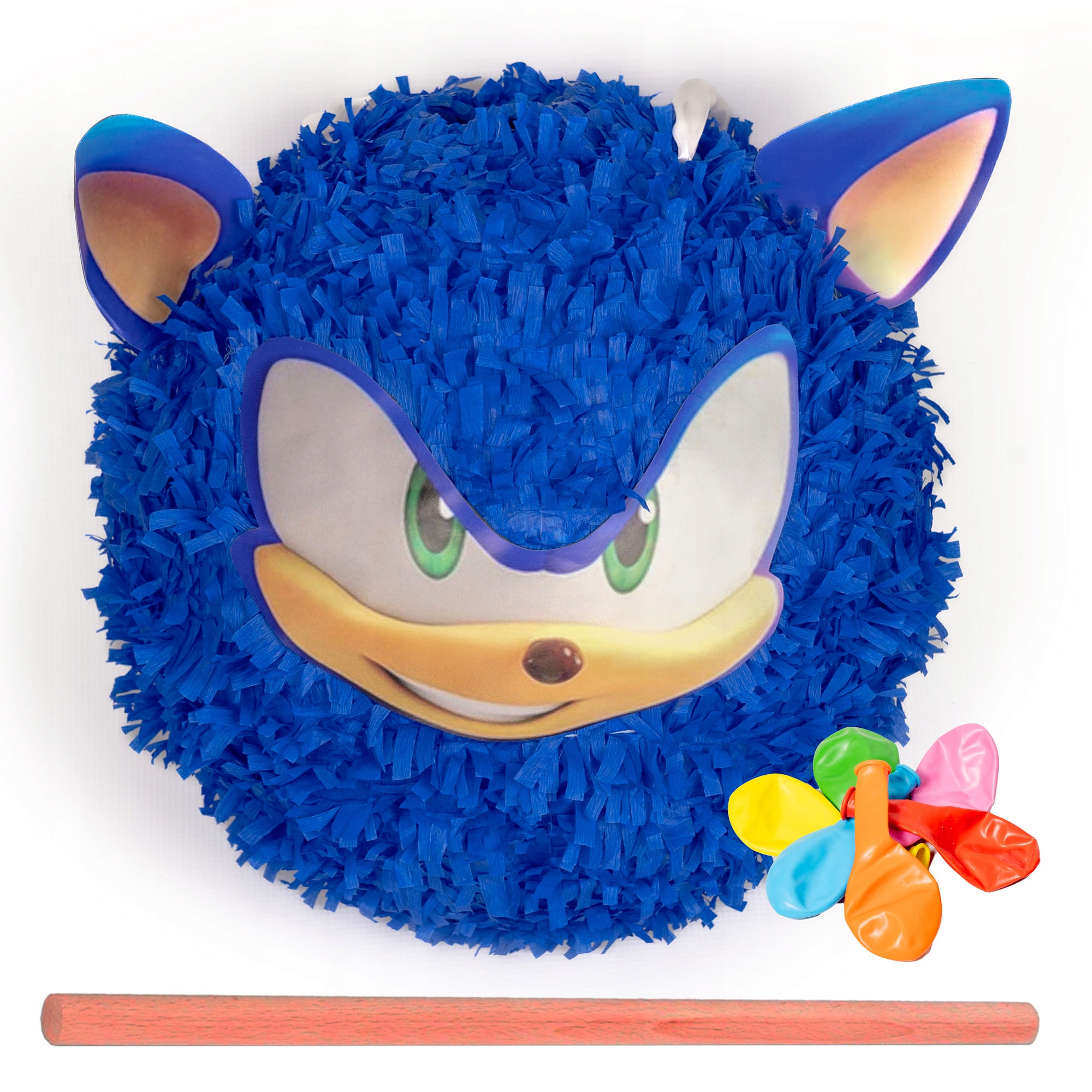 PINIATA XXL -100CM OBWÓD SONIC + DODATKI • Cena, Opinie • Piniaty ...