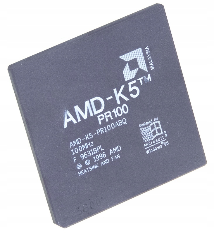 CPU AMD K5 AMD -K5-PR100ABQ 100MHz str.7 CACHE 16KB za 1112 Kč - Allegro