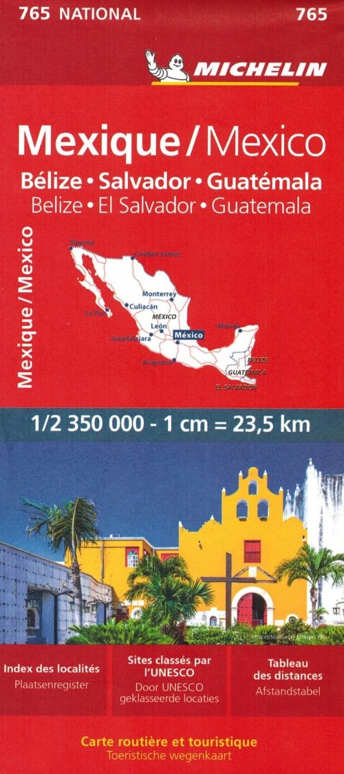 MEKSYK mapa 1:2 350 000 MICHELIN 2023 Praca zbiorowa - 45.00PLN ...