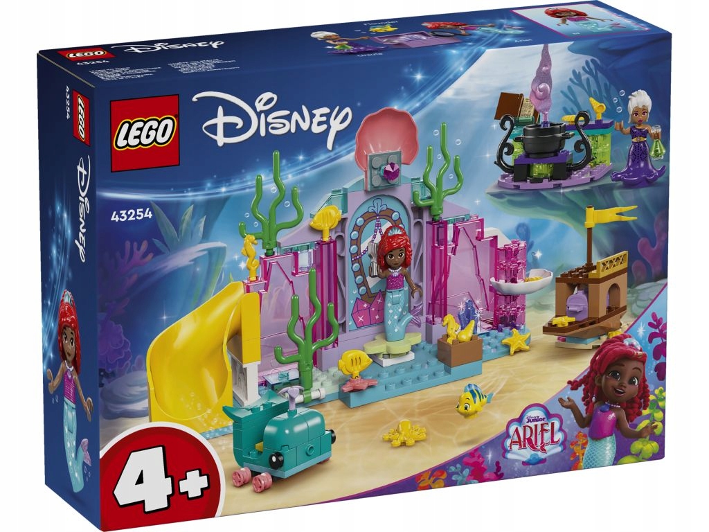 LEGO 43254 Disney Princess Kryształowa grota Arielki (5702017601113 ...
