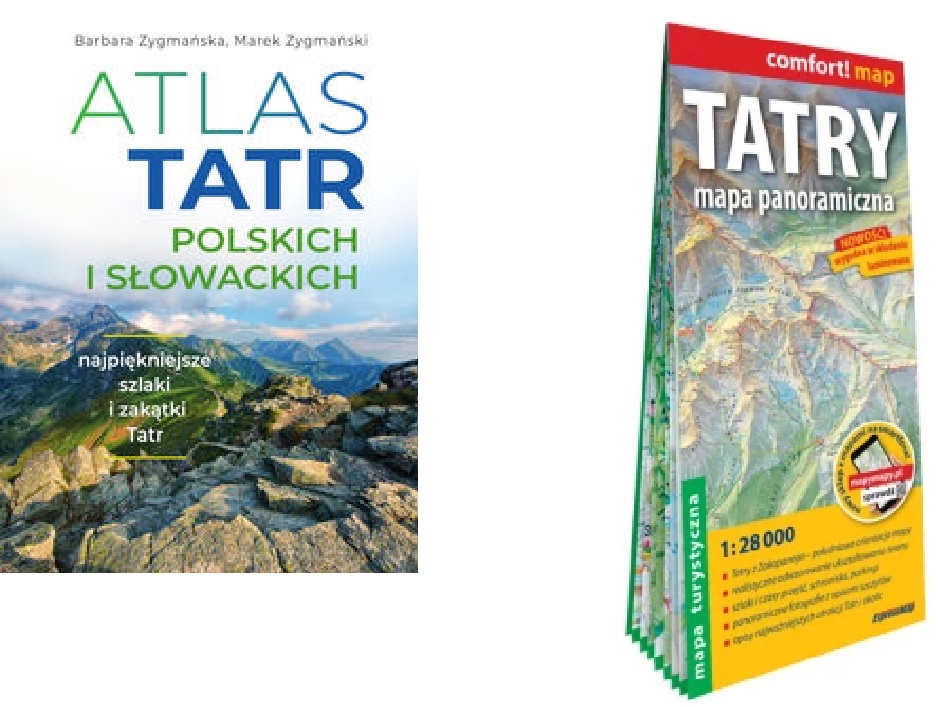 Atlas Tatr polskich + Tatry. Mapa panoramiczna - 87.00PLN - Allegro ...