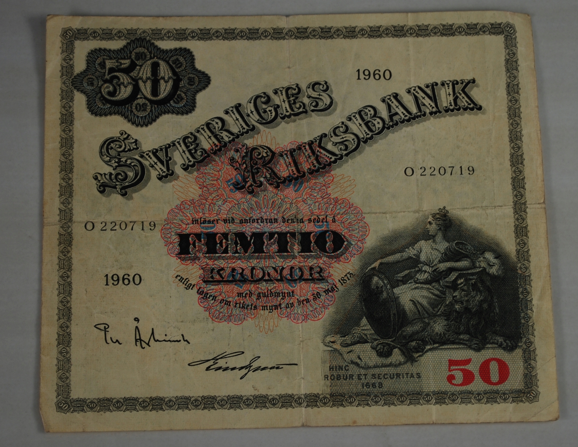 Szwecja - banknot - 50 Koron 1960 rok 16790152685 - Allegro.pl Szwecja - banknot - 50 Koron 1960 rok 16790152685 - Allegro.pl