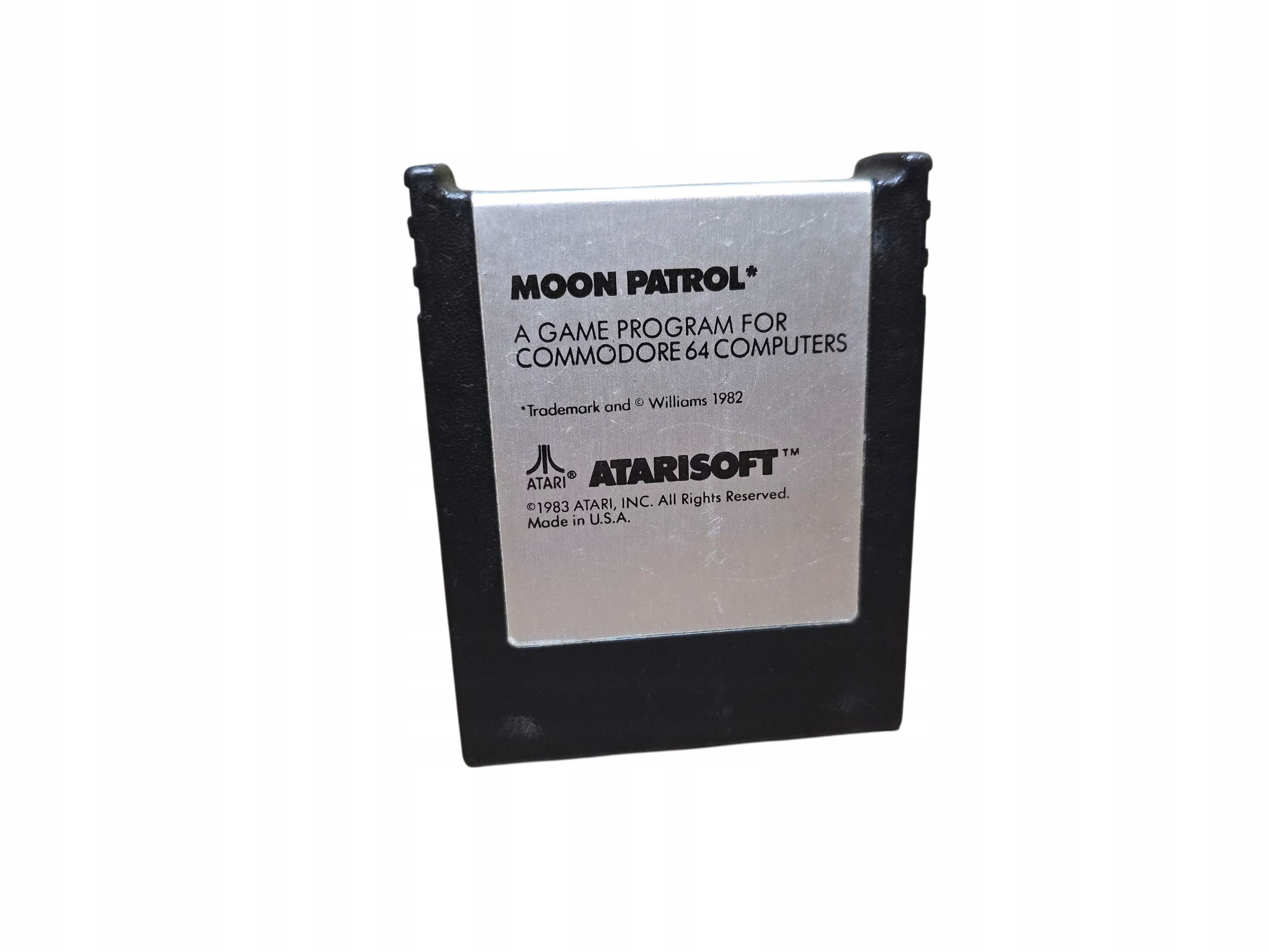 Cartridge MOON PATROL Commodore 64 • Opinie - Allegro