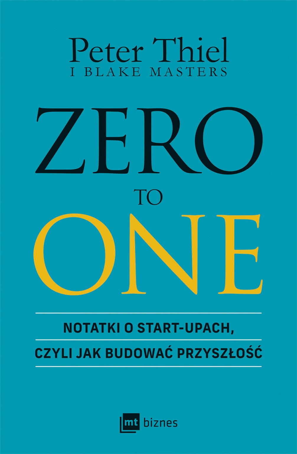 ZERO TO ONE, Peter Thiel (17329620717) | Książka Allegro