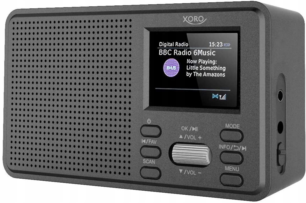 Radio sieciowo-bateryjne AM, DAB+, FM Xoro DAB 142 - Sklep, Opinie, Cena w Allegro.pl