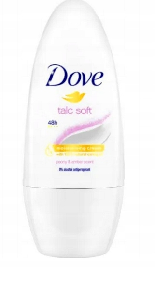 DOVE TALC SOFT ROLL-ON 50ML • Cena, Opinie - Allegro