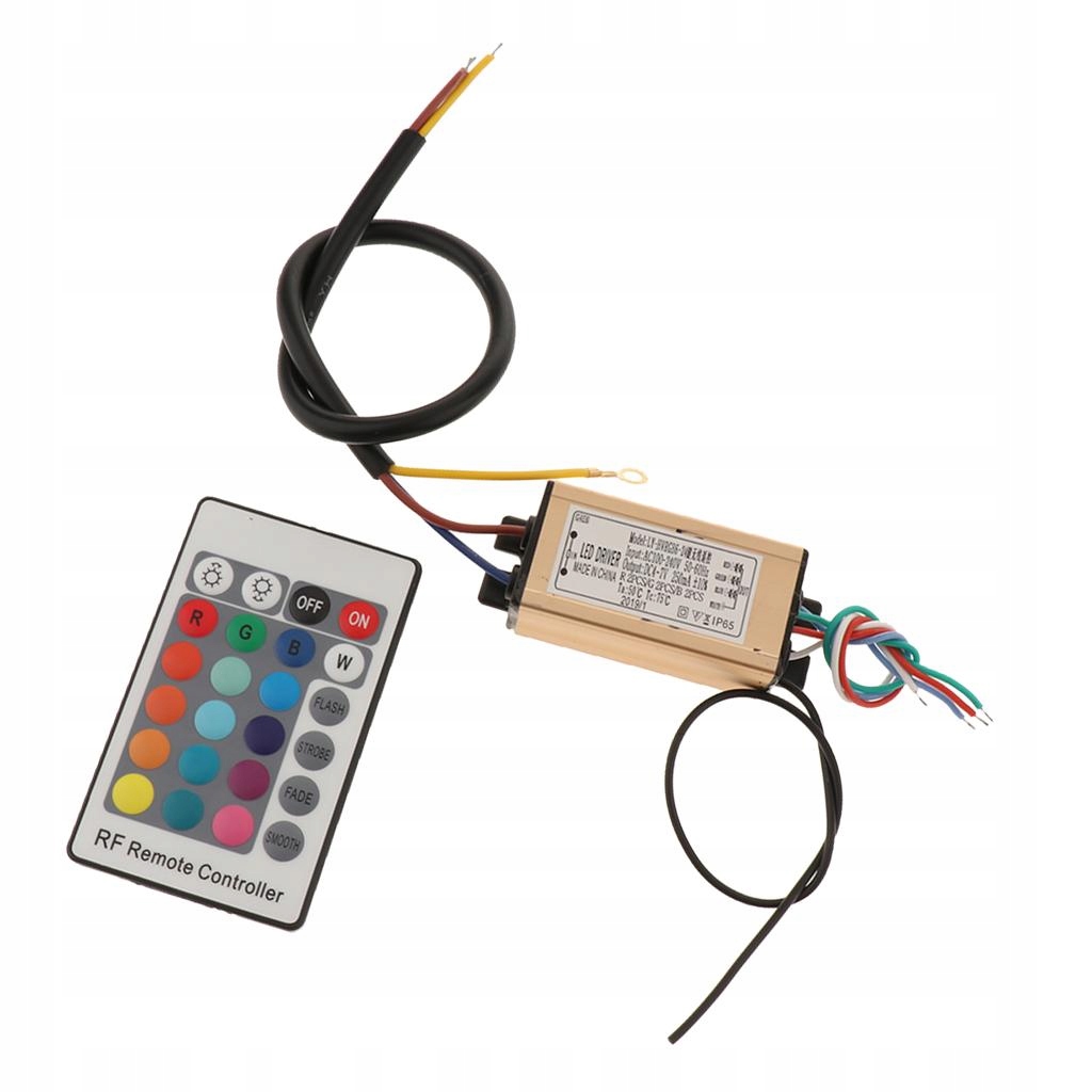 Universal RGB LED Power Supply LED Controller For Wall Applique With ...