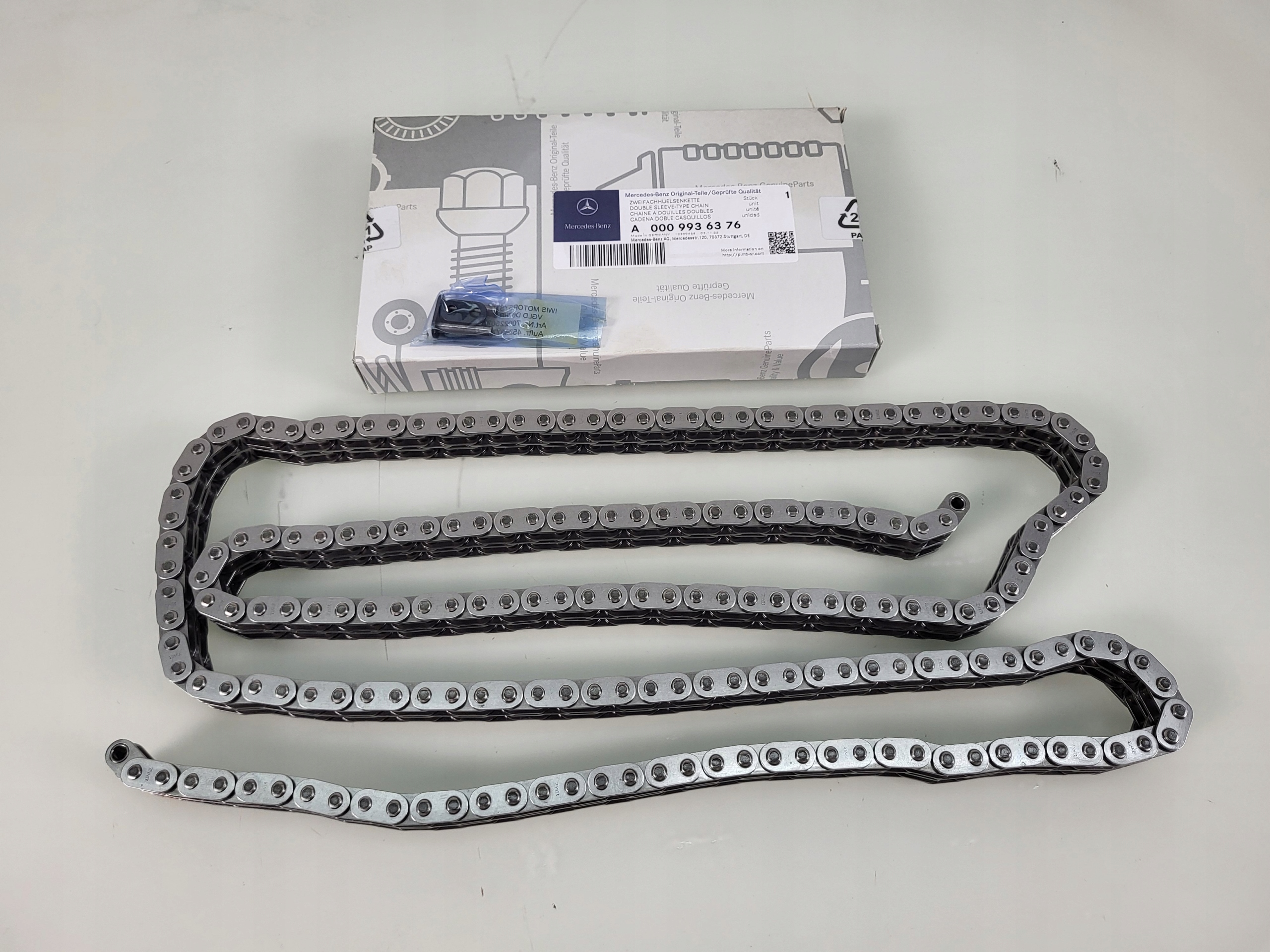 MERCEDES 3.0 V6 CDI W212 W221 W204 OM642 ŁAŃCUCH ROZRZĄDU ŁAŃCUSZEK ...