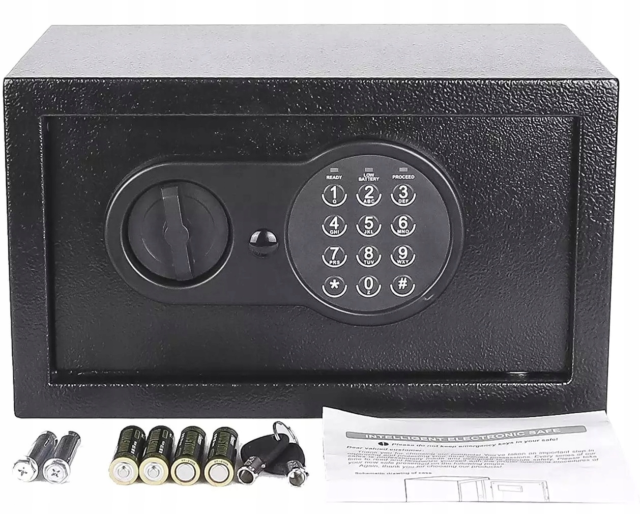 TREZOR ELEKTRONICKÁ DOMÁCÍ ŠIFRA VELKÉ KLÍČE KOV za 802 Kč - Allegro