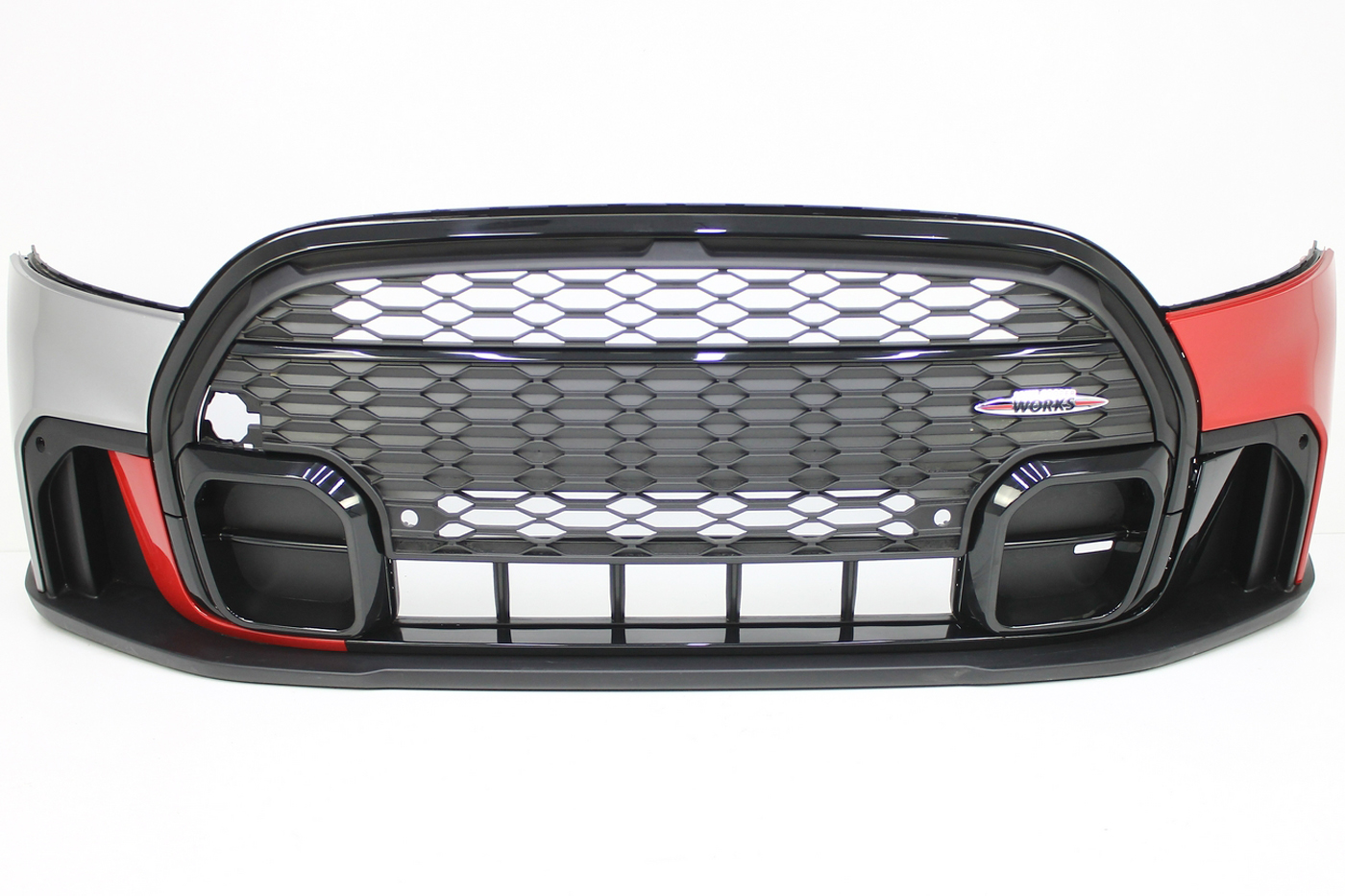 MINI COOPER JCW WORKS F55 F56 F57 LCI ZDERZAK 2020 9450612 za 1800 zł z ...