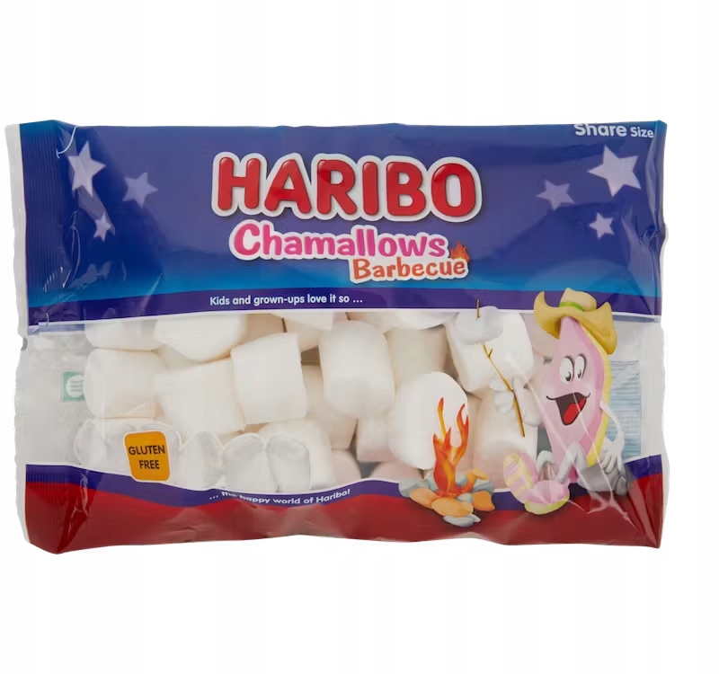 Haribo Pianki Chamallows BARBECUE 300g (5410358459187) • Cena, Opinie ...